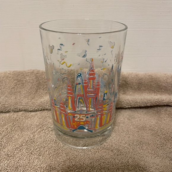 Dining | Walt Disney World Remember The Magic 25th Anniversary Glass ...